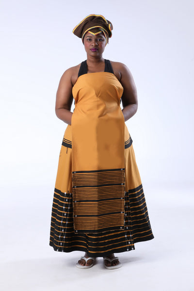 Buy traditional printed African isiXhosa uMbhaco ncebetha aprons – The ...
