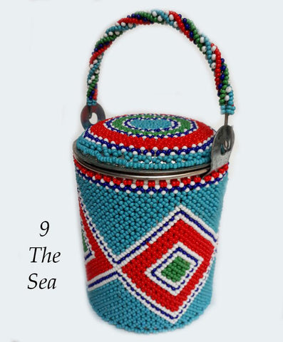 Xhosa Mfengu traditional beaded Ibhekihle wedding tins Ibhekihle – The ...