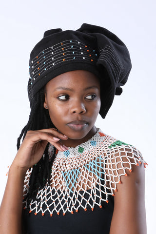 Ready to wear Xhosa hats and doeks, in stylish African Xhosa designs ...