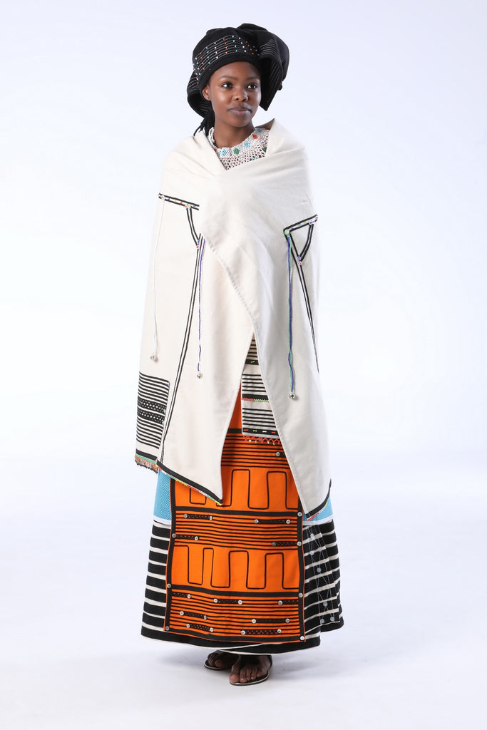 isiXhosa uMbhaco set of clothing for women, traditional fashion. – The ...