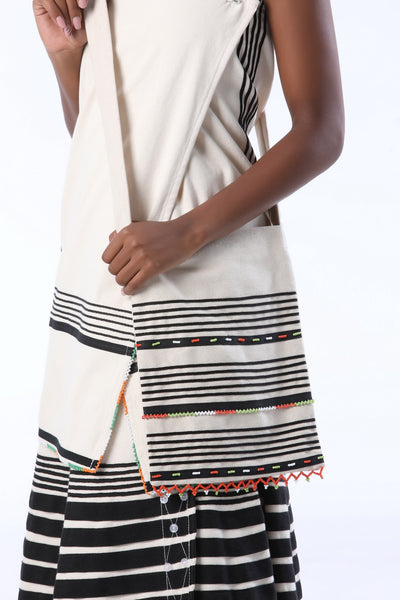 African Xhosa uMbhaco full set of womens clothing, ibayi fabric – The ...