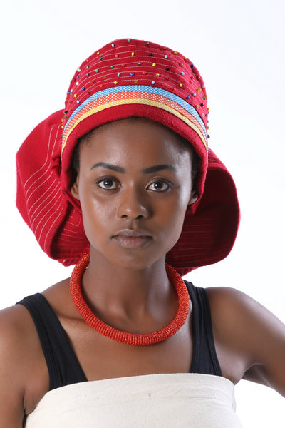 Ready to wear Xhosa hats and doeks, in stylish African Xhosa designs ...
