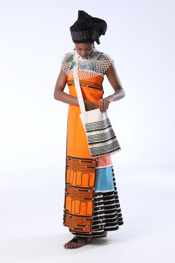 isiXhosa uMbhaco set of clothing for women, traditional fashion. – The ...