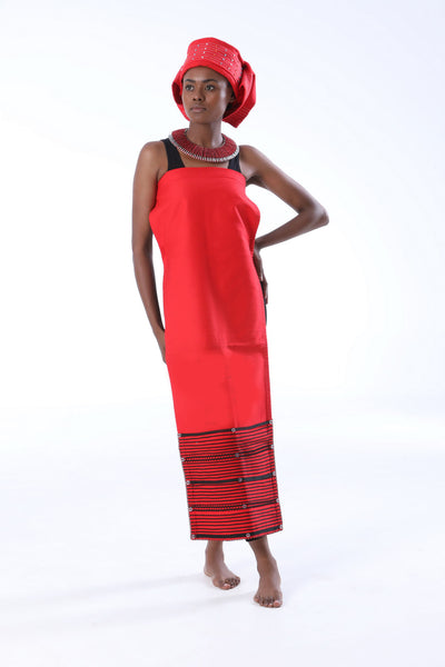 Buy traditional printed African isiXhosa uMbhaco ncebetha aprons – The ...