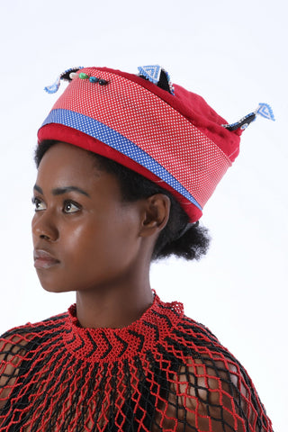 Ready to wear melton doek hats, handcrafted by Xhosa artists – The Wild ...