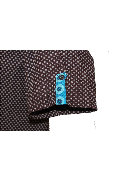 Shweshwe mens golf shirts & clothing in many prints, modern African ...